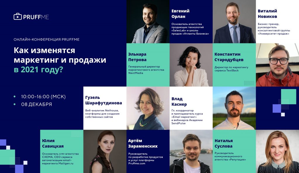 ОНЛАЙН-КОНФЕРЕНЦИЯ PRUFFME: КАК ИЗМЕНЯТСЯ МАРКЕТИНГ И ПРОДАЖИ В НОВЫХ УСЛОВИЯХ? — Pruffme BLOG